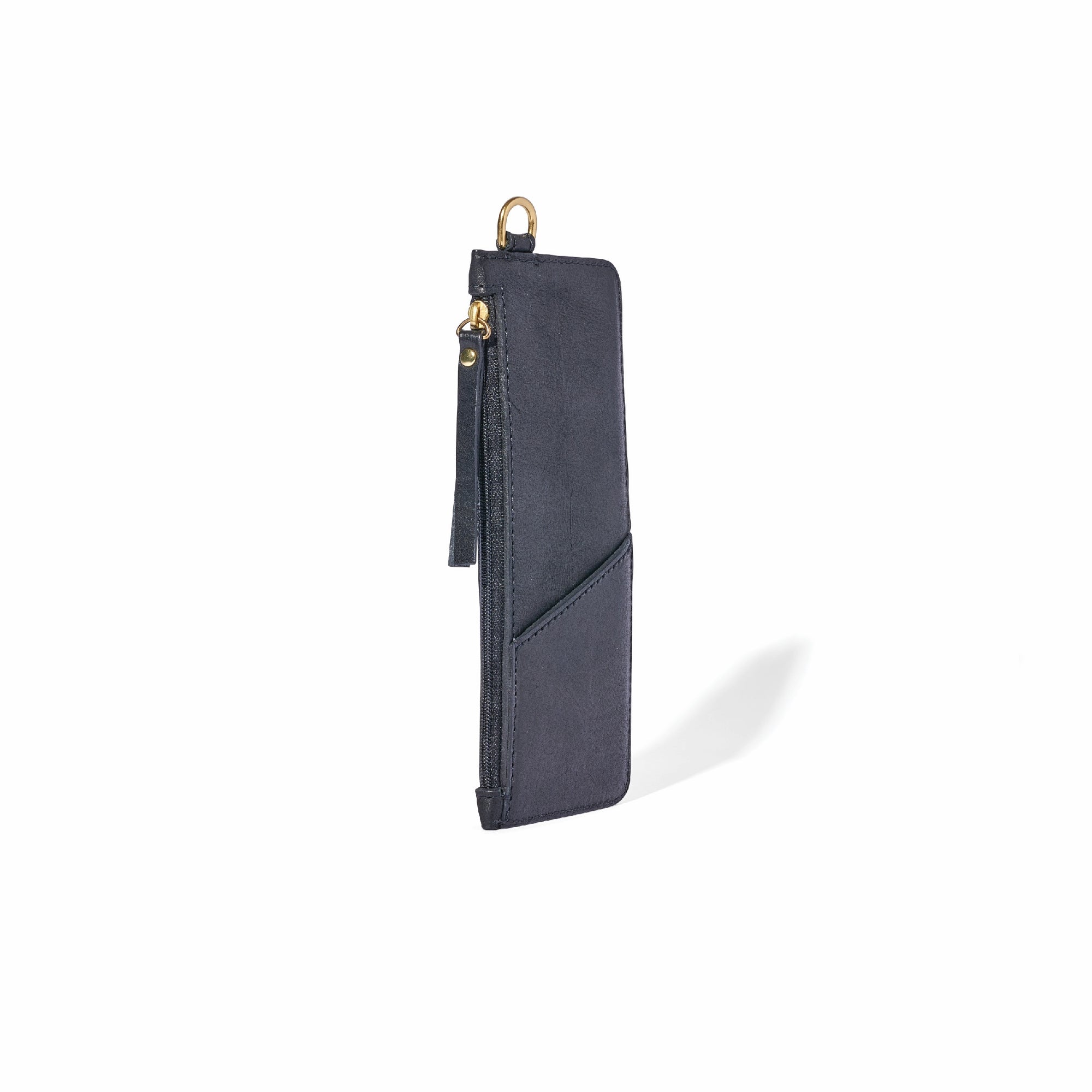 Range Revolution Slim Wallet – Leather Zip Wallet with Card Slots